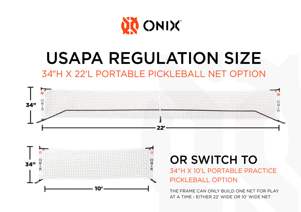 Portable Pickleball Net | Onix Pickleball